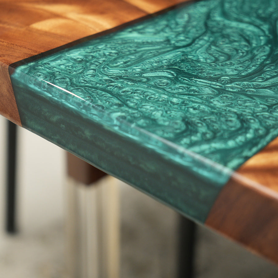 Custom Walnut Epoxy River Tables CT27