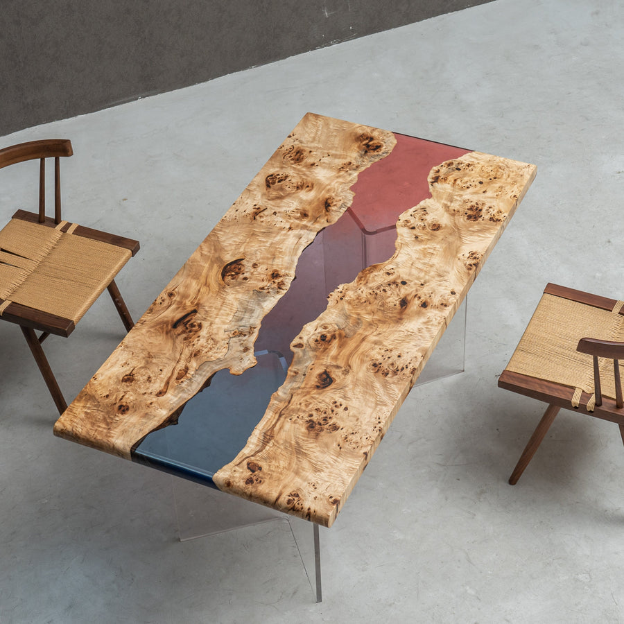Poplar Epoxy Tables