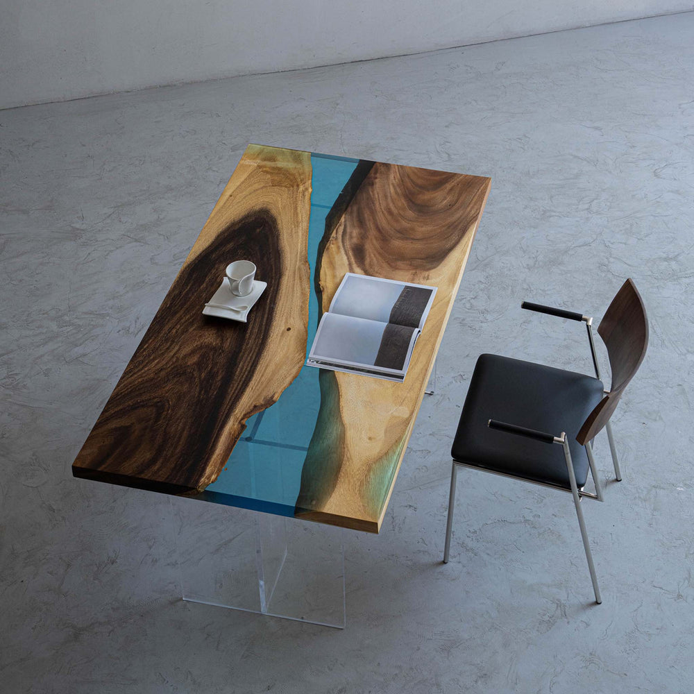 Best Live Edge Black Walnut Dining Table - Kazana Home